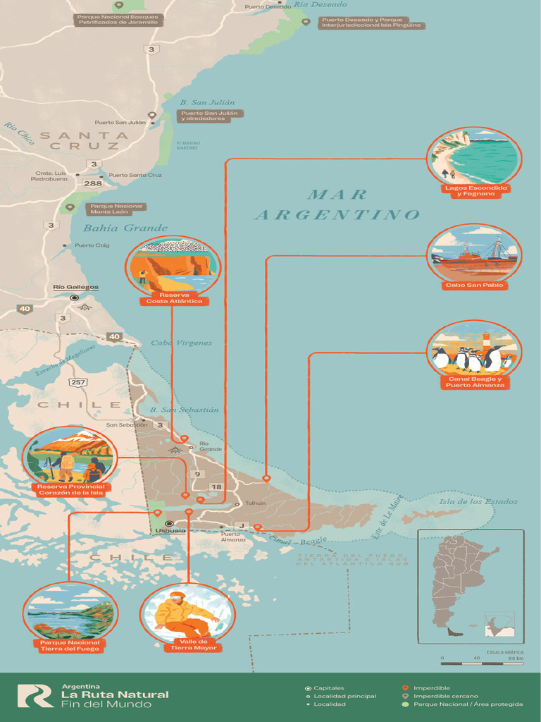 Ruta Natural Fin Del Mundo | PDF