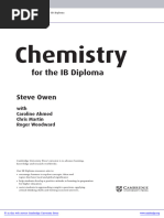 IB Chemistry Data Booklet 2025 | PDF | Chemical Elements | Materials