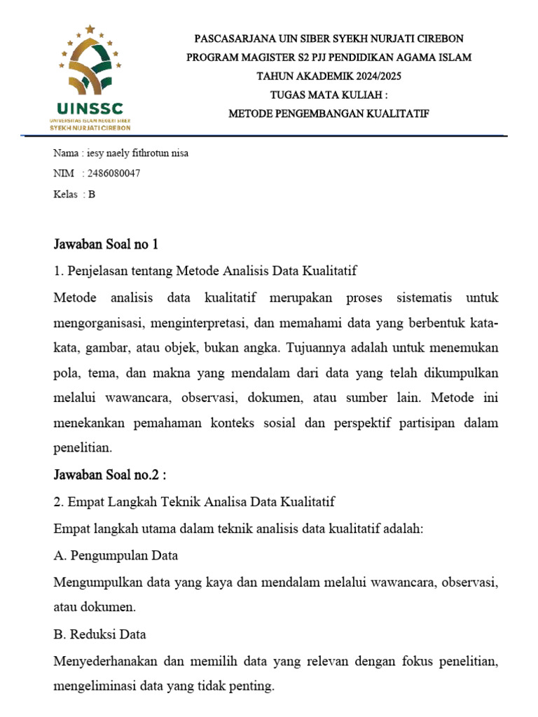 IESY - TUGAS DOSEN PA ARIS - Compressed | PDF