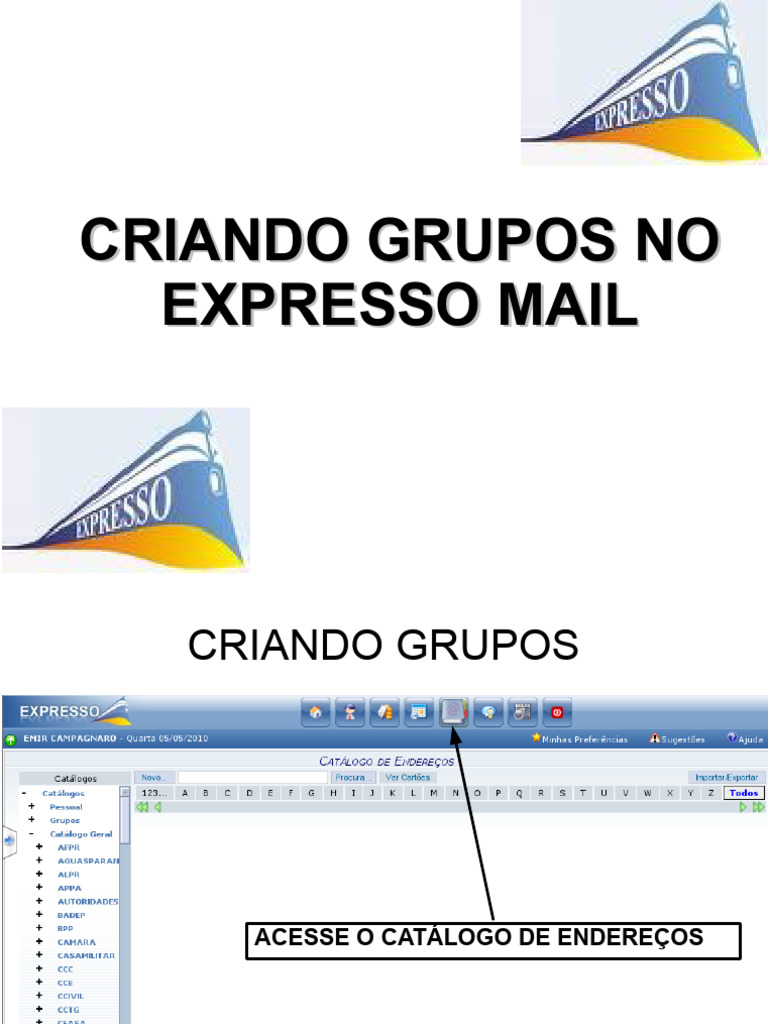 Manual Expresso Mail | PDF