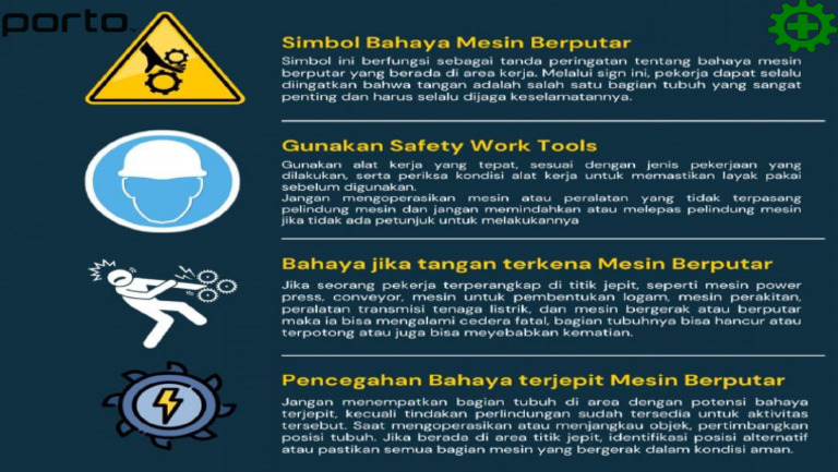 Safety Campaign Bahaya Mesin Berputar | PDF