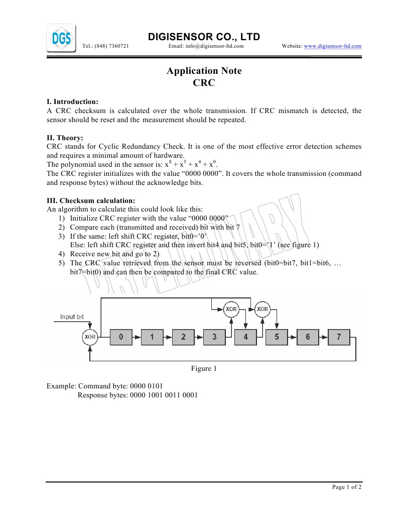 An CRC Checksum | PDF | Computers | Technology & Engineering