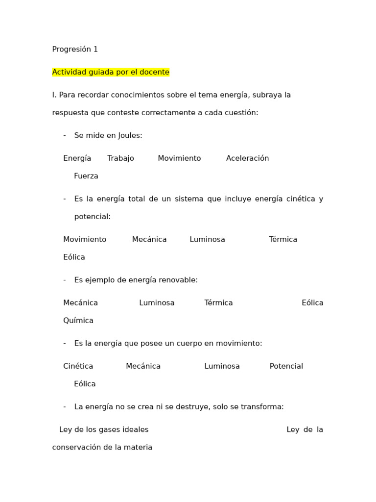 Progresión 1-2 Avance corregido | PDF | Fuerza | Las leyes del ...