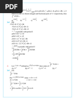 Indefinite Integration - JEE Mains PYQ 2020-2022 | PDF | Mathematical Analysis | Calculus