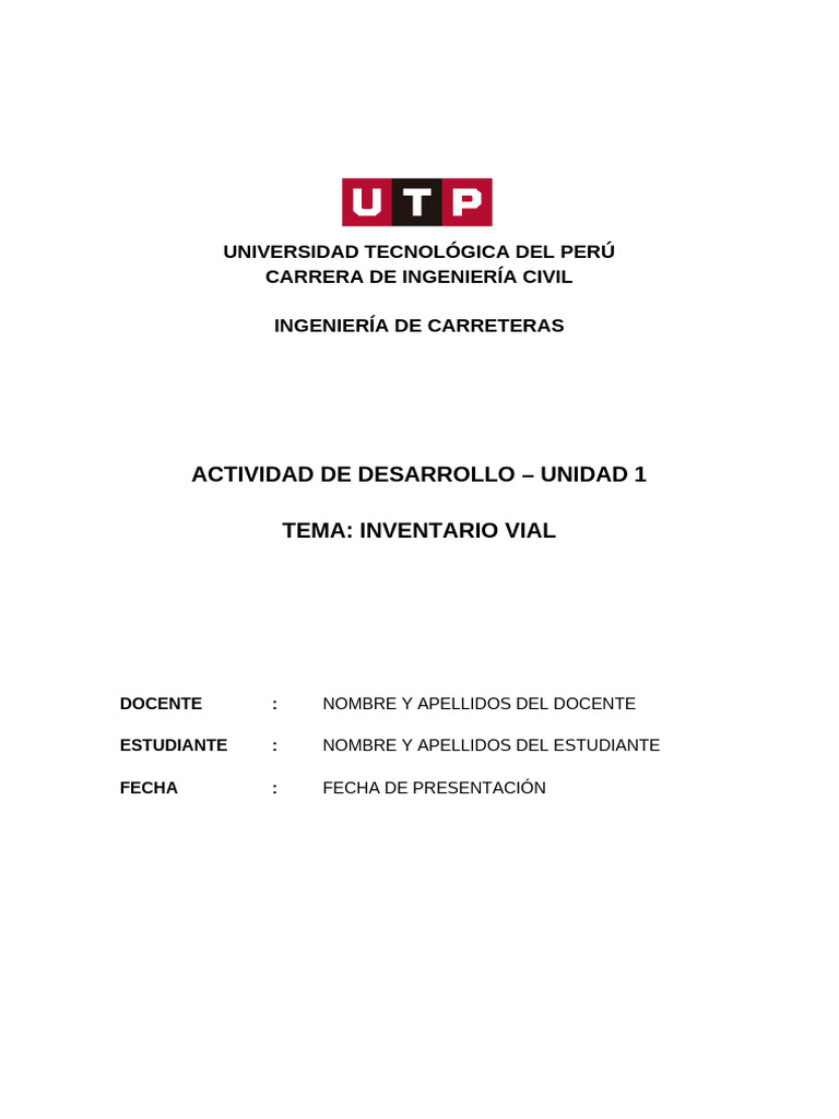 Inventario Vial Ruta PE-1N en Ancón | PDF