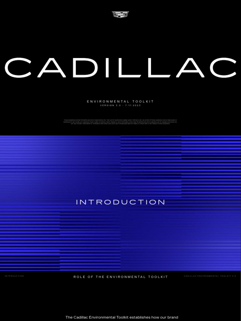 Cadillac EnvironmentalToolkit | PDF | Brand | Color