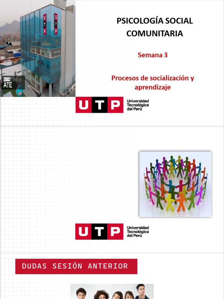 S03 - s3 - Procesos de Socialización y Aprendizaje | PDF | Socialización | Aprendizaje