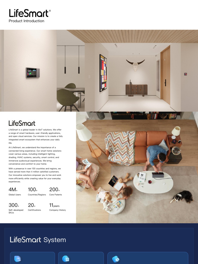 Smat Home Security Presentation | PDF | Computer Network | Internet Of Things