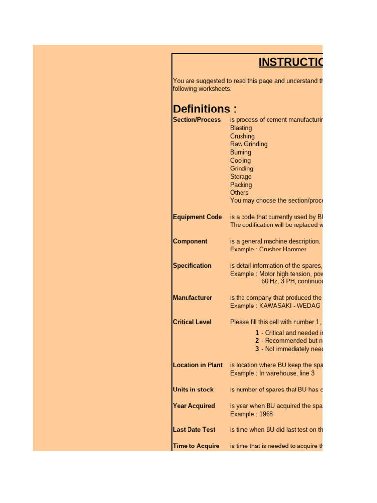 Critical Spares List - Atcrev2 | PDF | Electric Motor | Power Engineering