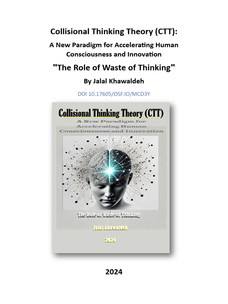 Collisional Thinking Theory - The Role of Waste of Thinking by Jalal ...