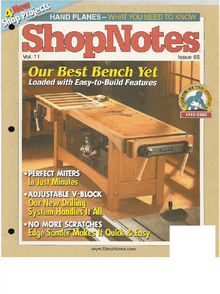 Fdocuments - in Shopnotes Issue 65 | PDF | Woodworking | Wood