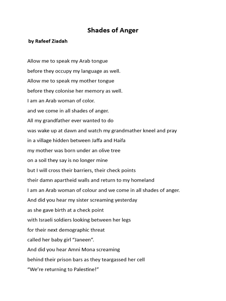 Shades of Anger | PDF