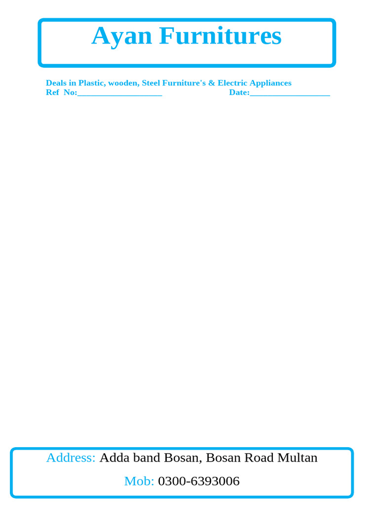 Ayan Letter Head | PDF