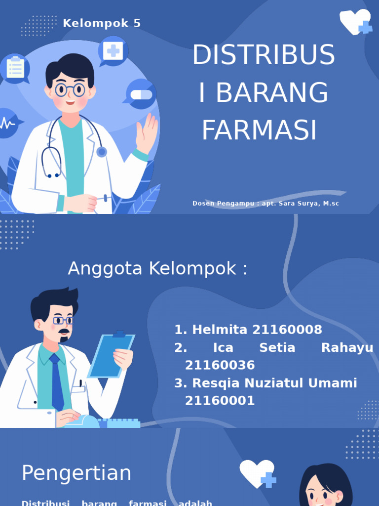 Kelompok5 - FRS - Distribusi Barang Farmasi | PDF