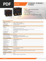 TC513 TC203 TC303 | PDF | Relay | Sensor