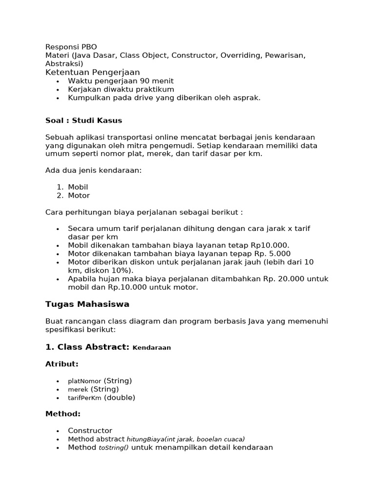 Ujian Responsi | PDF