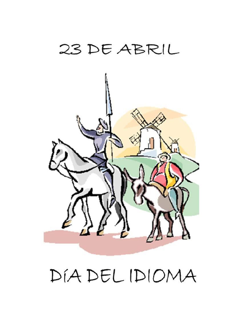 Celebración del Día del Idioma Español | PDF | Lengua española