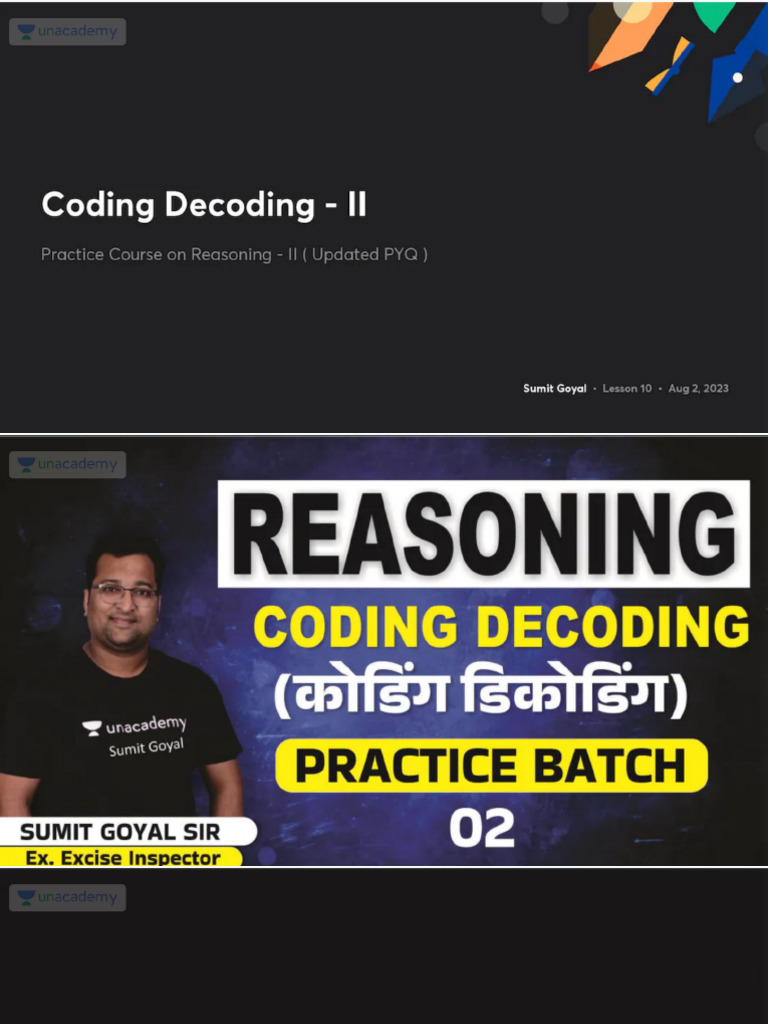 Coding_Decoding__II_no_anno | PDF