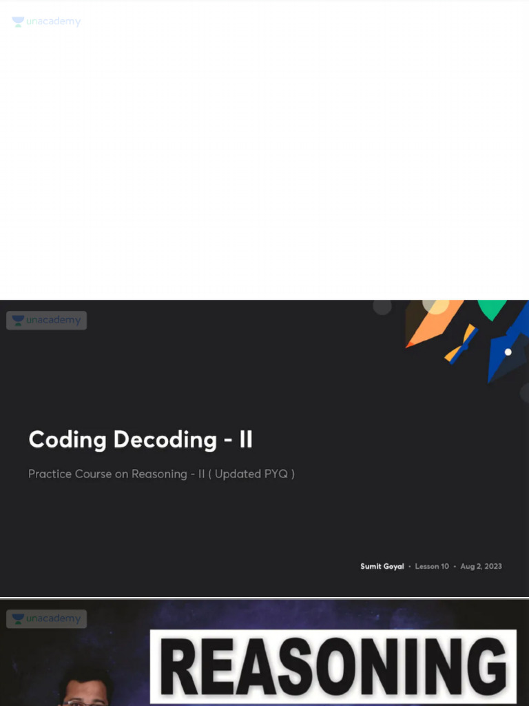 Coding Decoding II With Anno | PDF