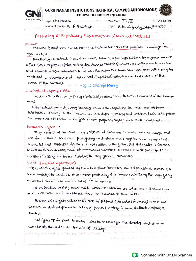 Unit - 4 HDT Hand Written Notes - Signed | PDF
