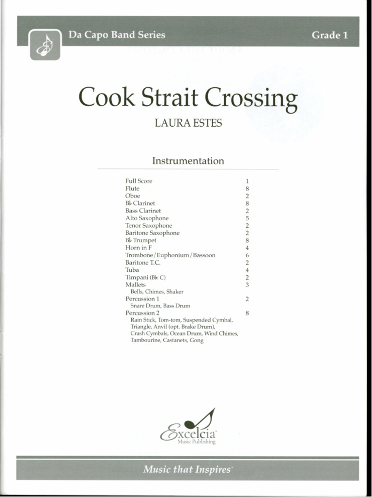 Estes, Laura - Cook Strait Crossing | PDF