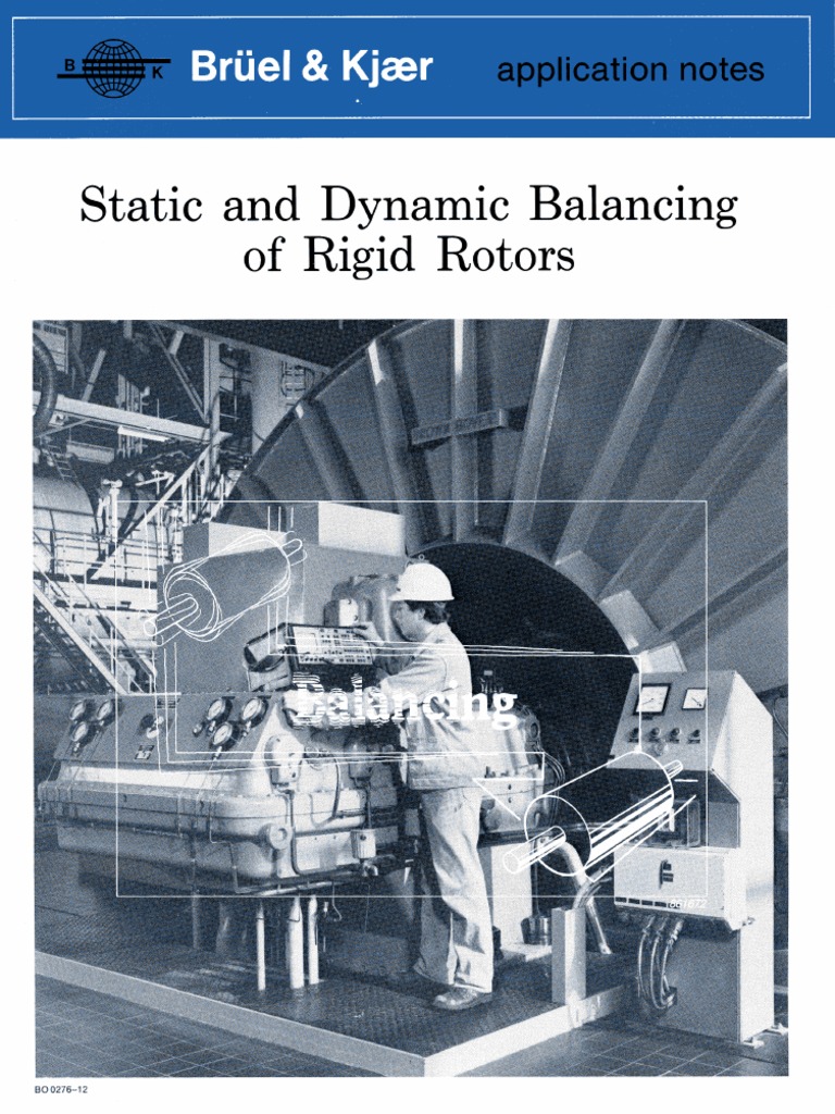 Static and Dynamic Balancing of Rigid Rotors | PDF | Spectral Density ...
