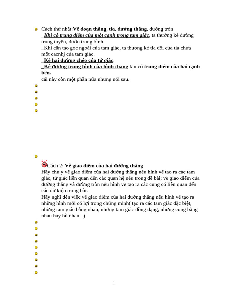Chuyen de Hinh Hoc Nang Cap | PDF