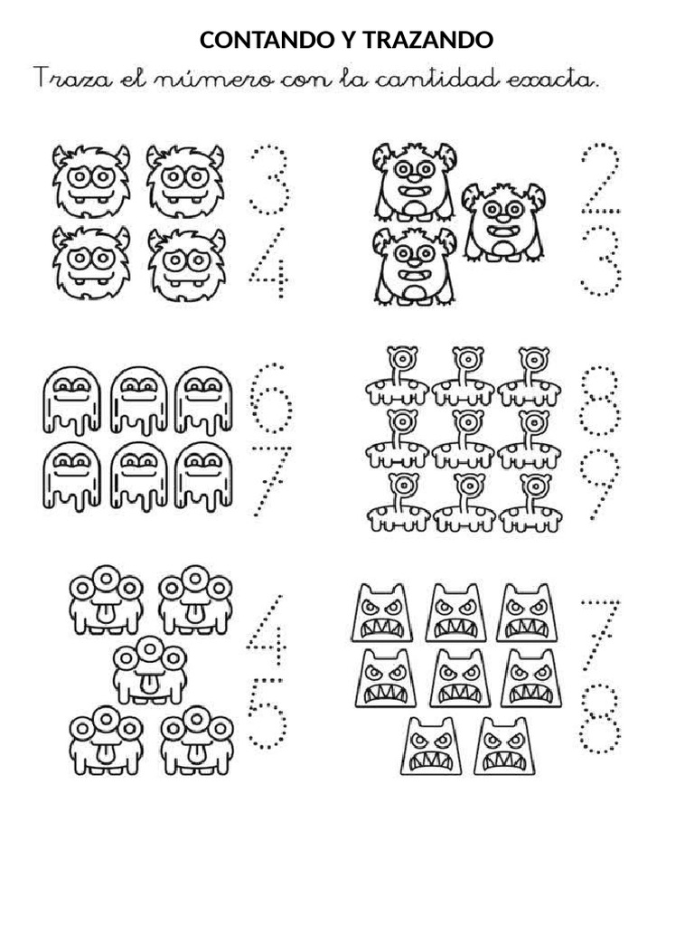 Contando y Trazando | PDF