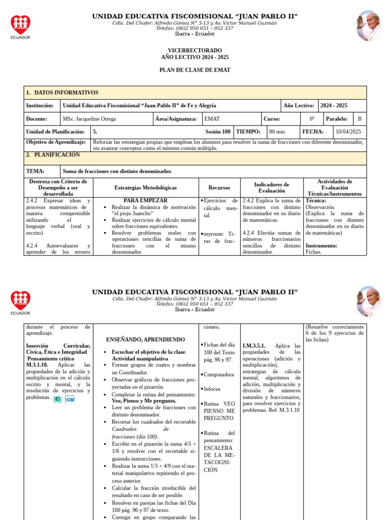 Clase Demostrativa | PDF | Aprendizaje