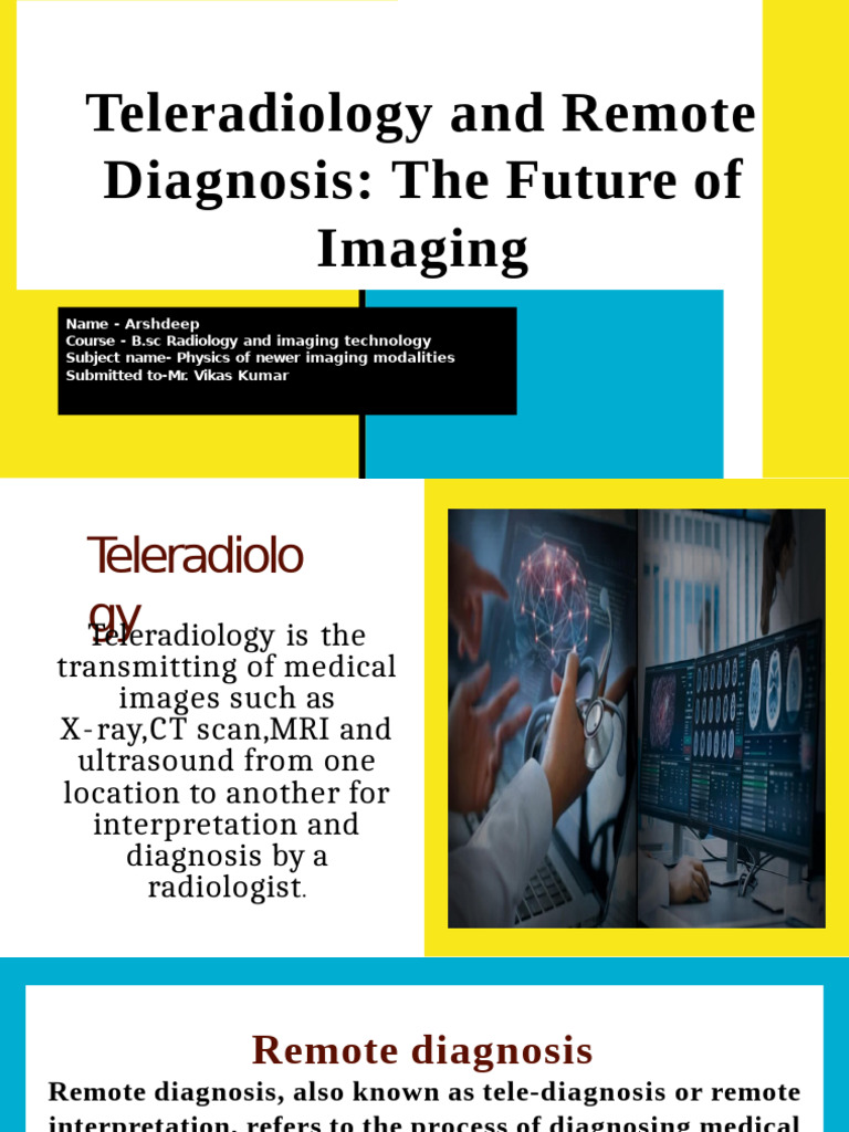 Arshdeep B.SC (RIT) | PDF | Medical Imaging | Radiology
