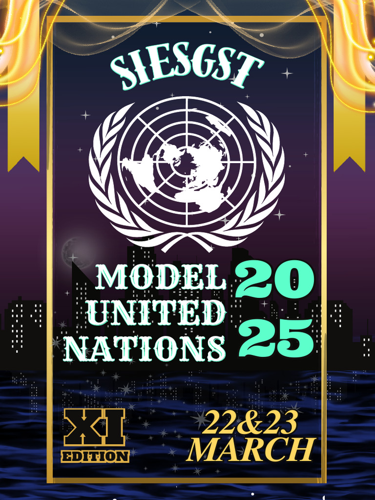 SIES GST Model United Nations 2025 | PDF