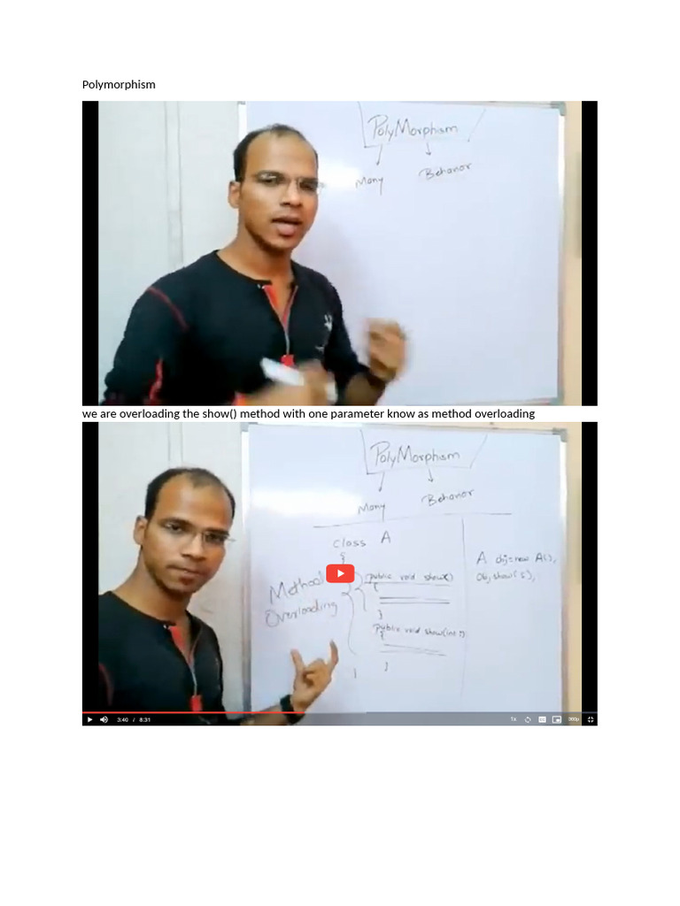 Polymorphism | PDF