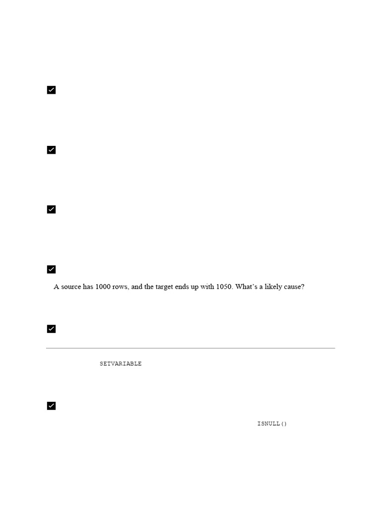 Informatica_Advanced_MCQs_Part3 | PDF | Parameter (Computer Programming) | Cpu Cache