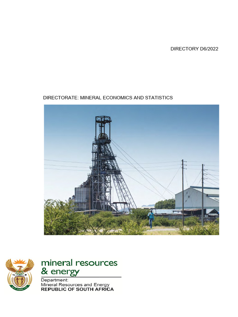 Operating PGM Mines in South Africa | PDF | Metallic Elements | Atoms