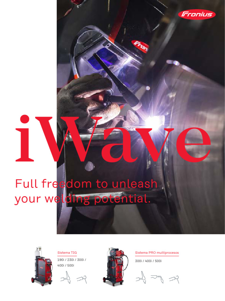 iWave 190i: Sistema de Soldadura Avanzado | PDF | Soldadura | Construcción