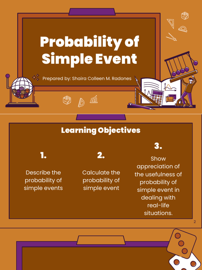 MATH - Semifinals - Probability Lesson and Examples | PDF | Probability ...