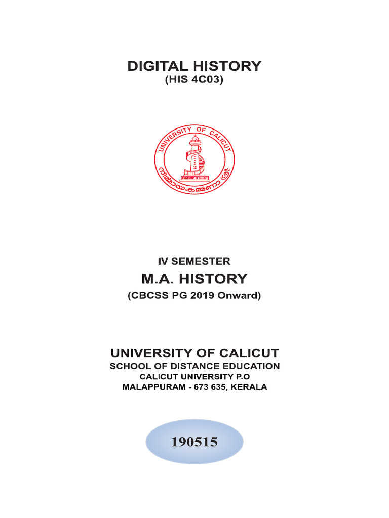 Digital History: Tools & Resources Guide | PDF | Backup | Computer Data ...