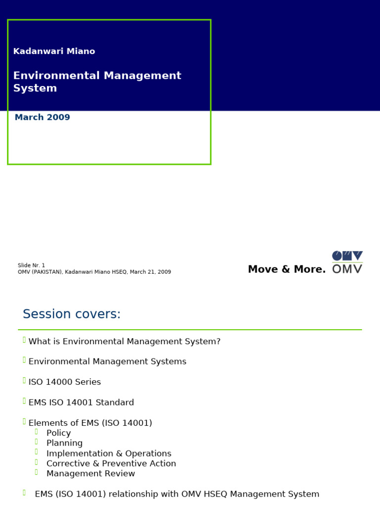 Environmental Management | PDF | Environmental Resource Management ...
