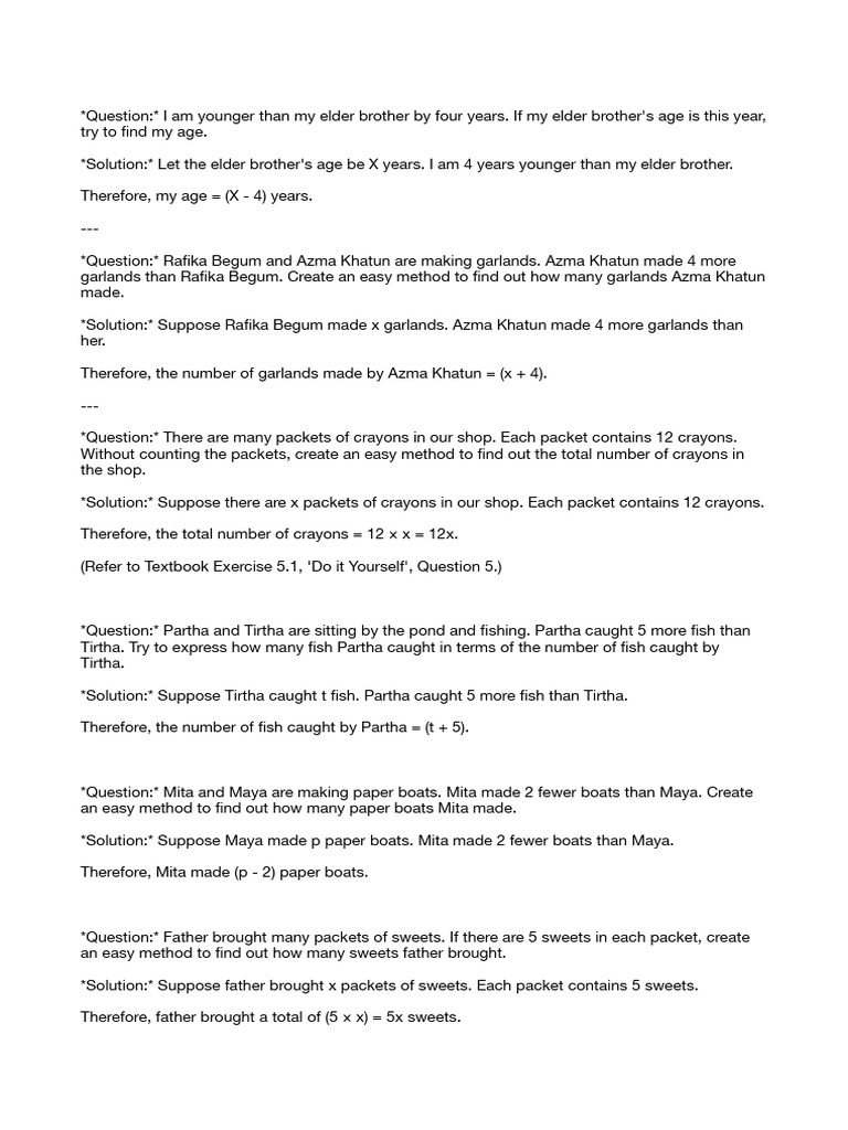 Math Translation | PDF