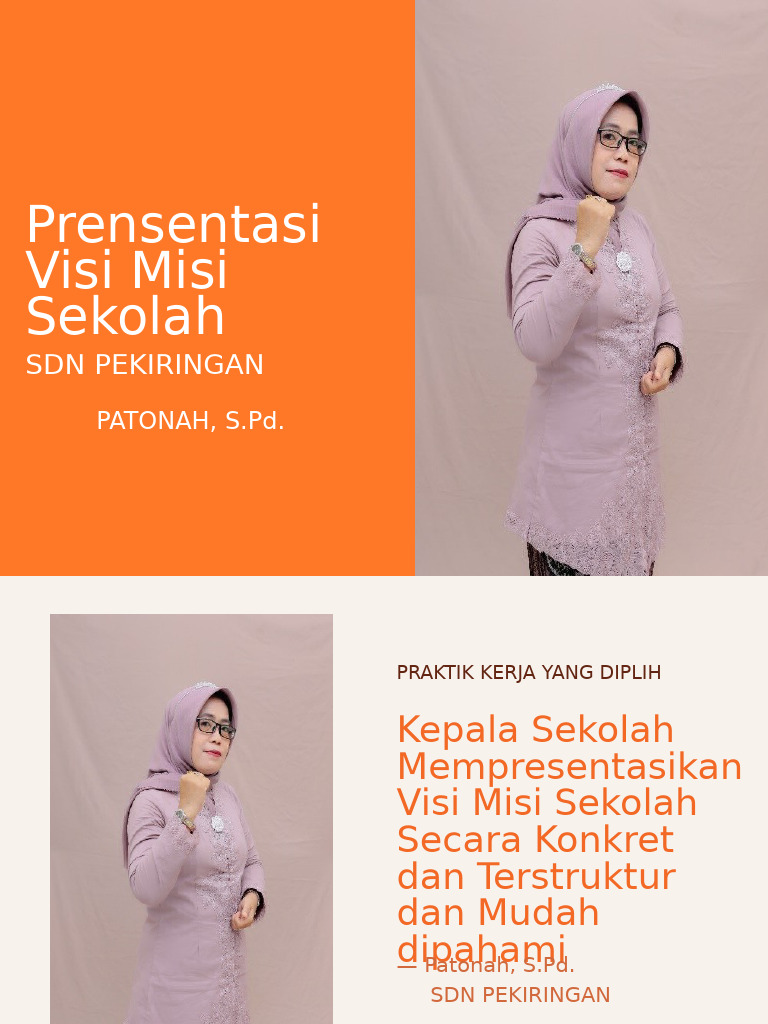 Prensentasi Visi Misi Sekolah | PDF