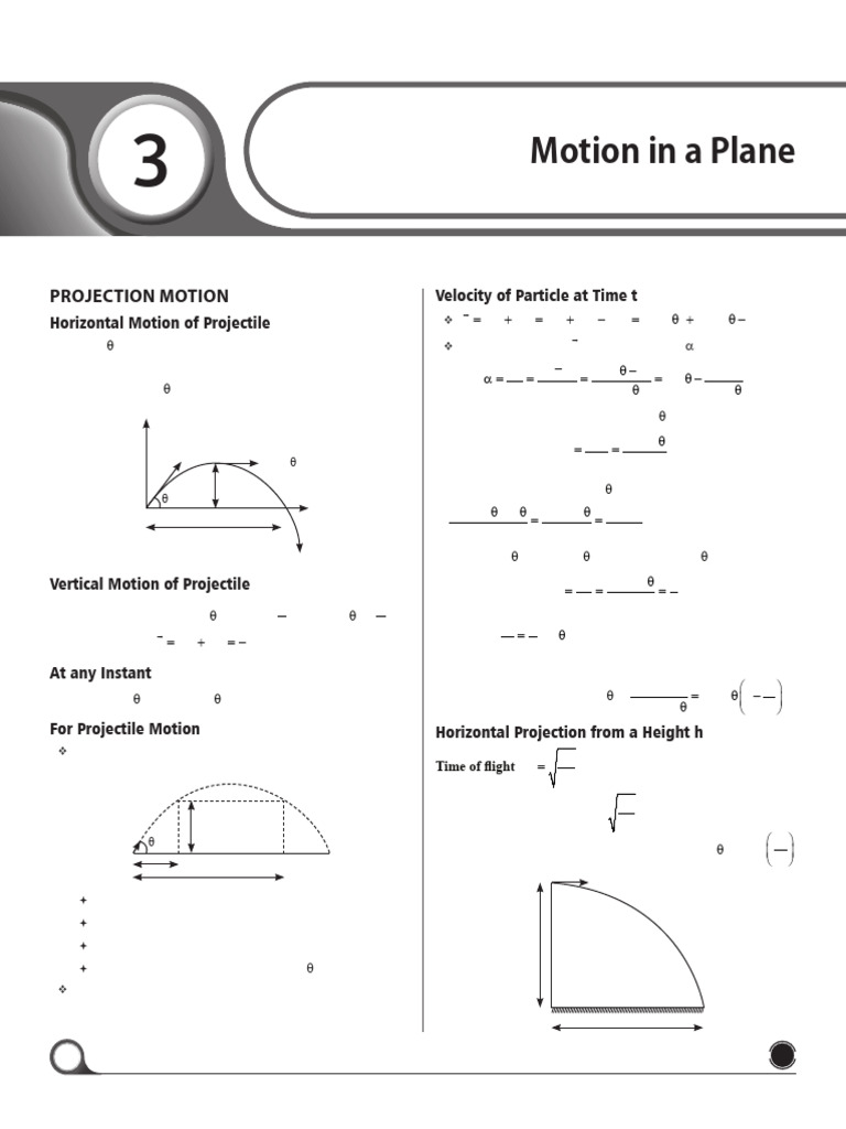 Projectile and Relative Motion Concepts | PDF | Physics | Physical ...