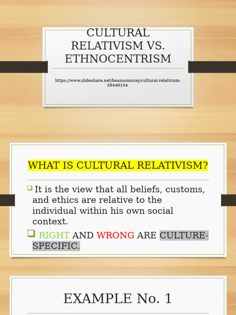 Week-4 Cultural-Relativism Ge8 Ethics | PDF