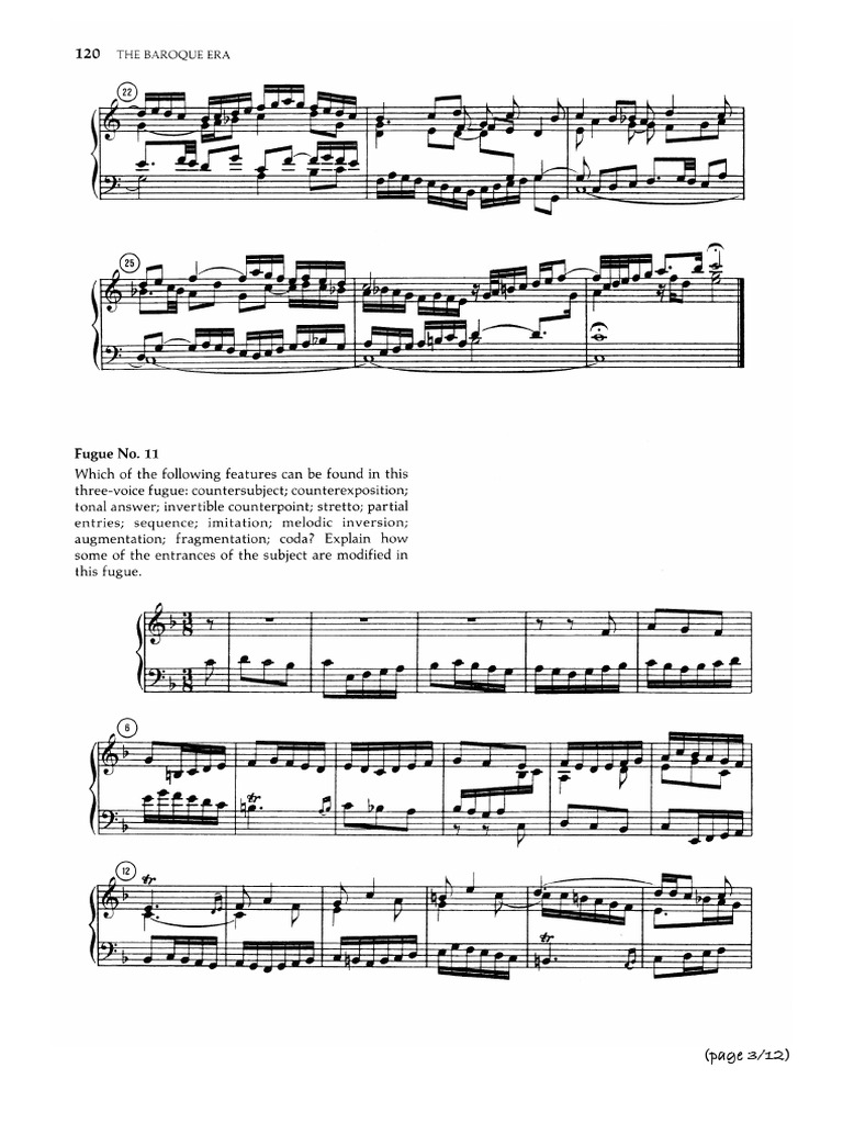 fugues 2 | PDF