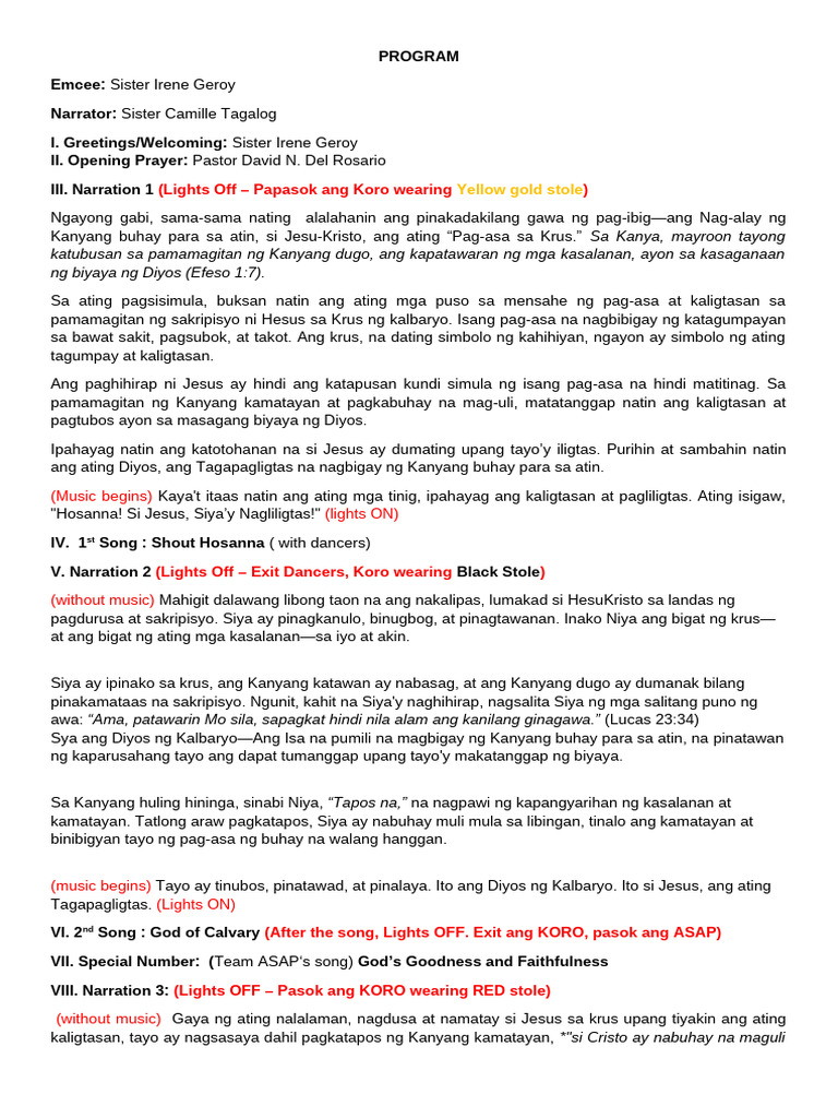 cantata-narration-tagalog (1) | PDF