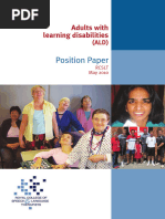 Learning Disabilities: A Position Paper | PDF | Dementia | Learning Disability