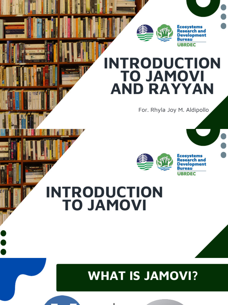 Introduction To Jamovi and Rayyan | PDF | Citation | Apa Style