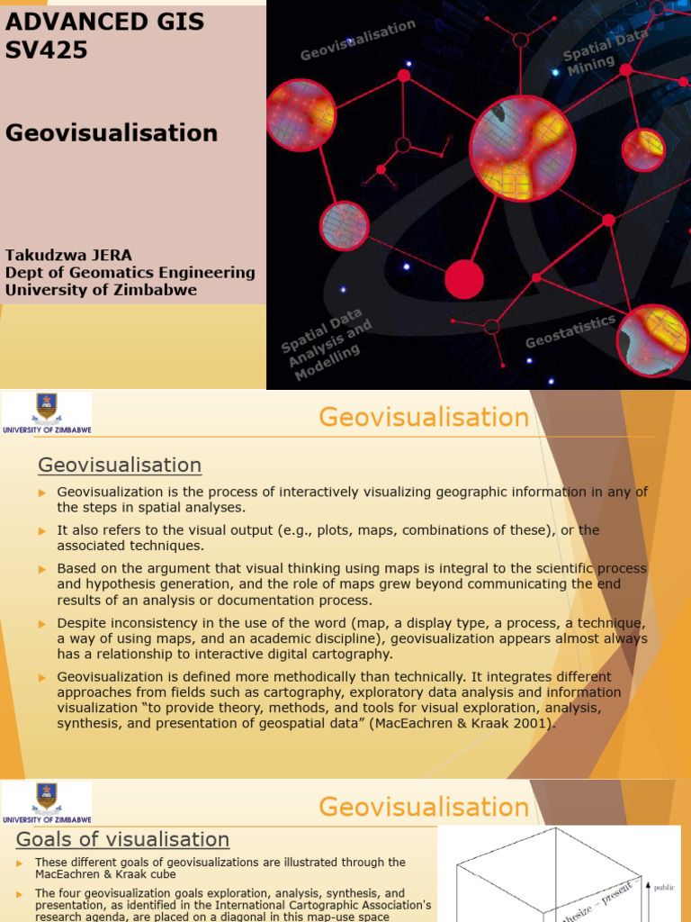 Advanced GIS - Geovisualisation | PDF | Geographic Information System | Computing