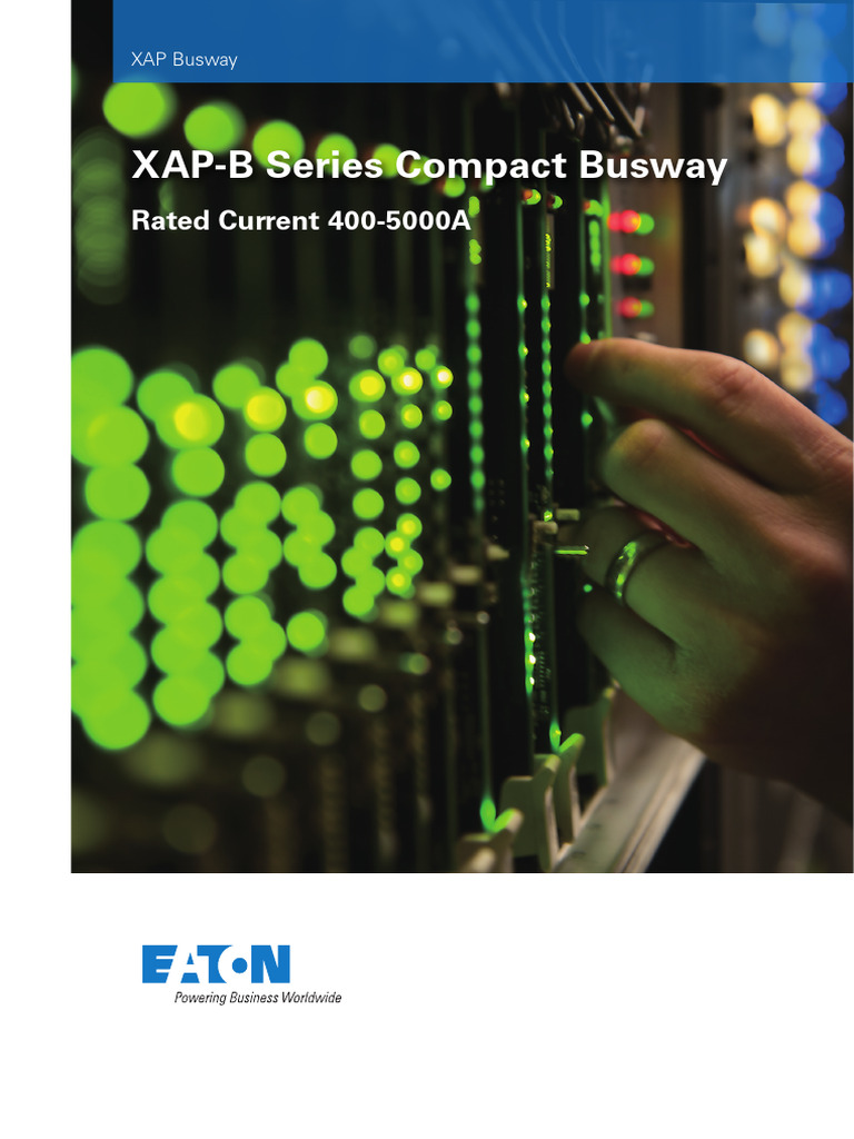 XAP-B Series Compact Busway Overview | PDF | Electrical Connector ...