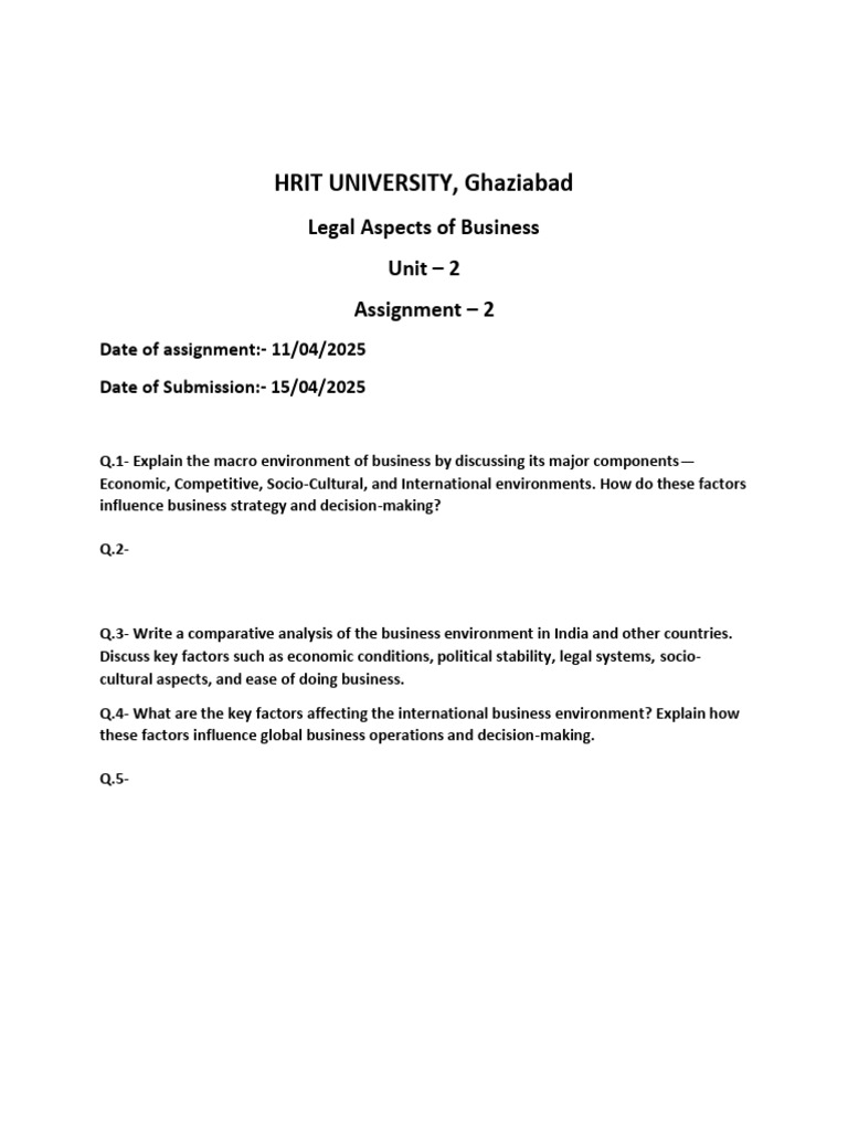 LAB - Assignment 2 | PDF