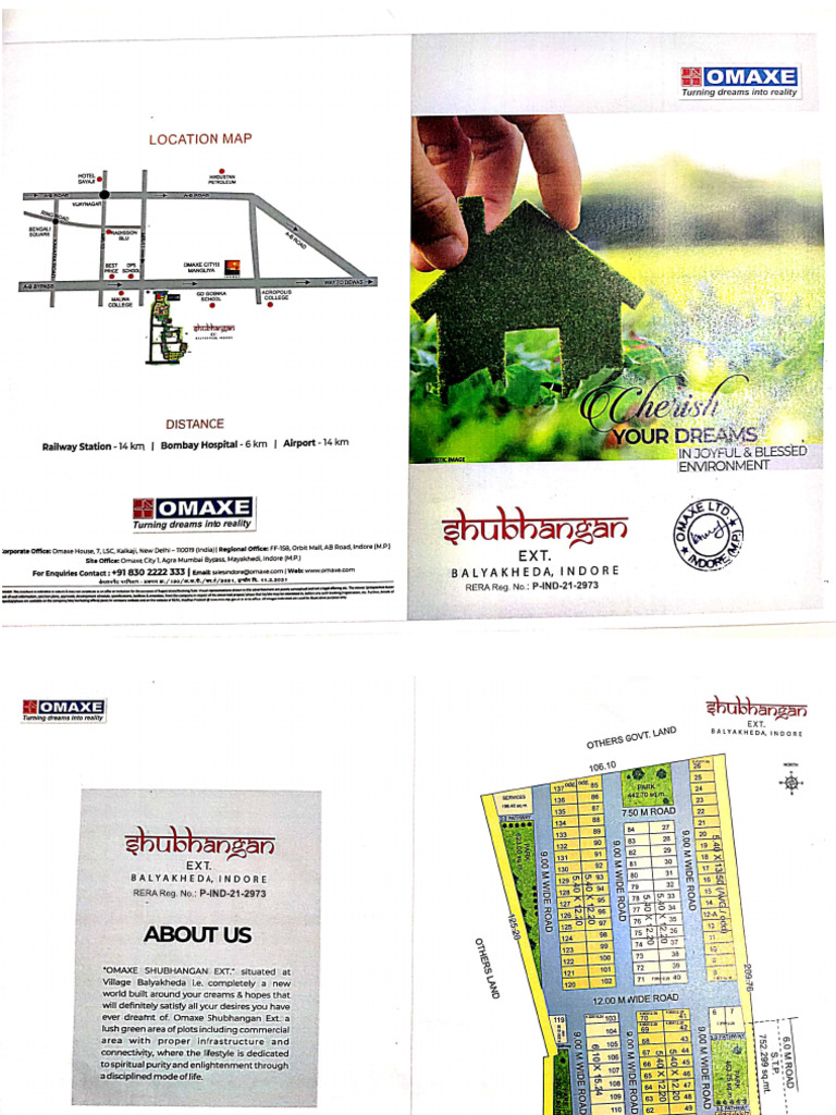 Omaxe Shubhangan Brochure | PDF